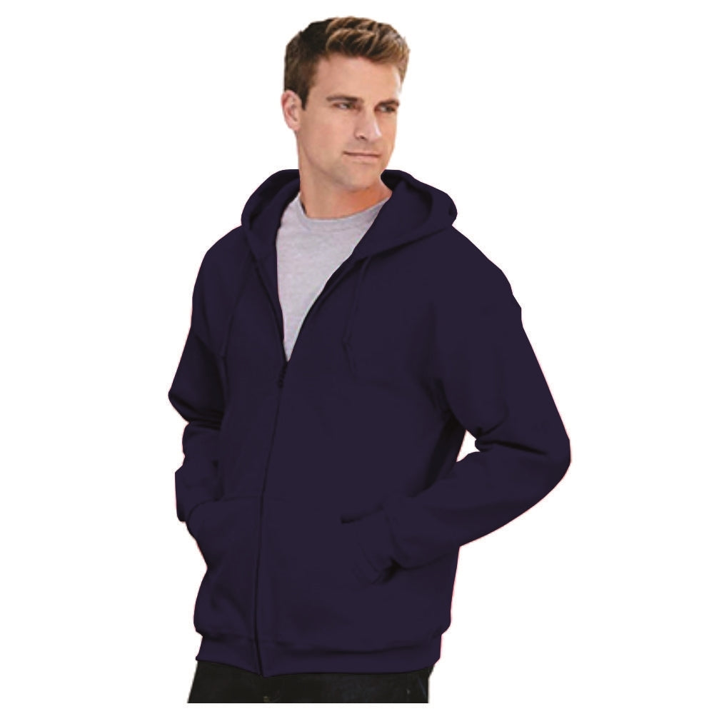 Sudadera Hoodie Adulto Gildan Con Capucha Y Cierre 5050 Yase